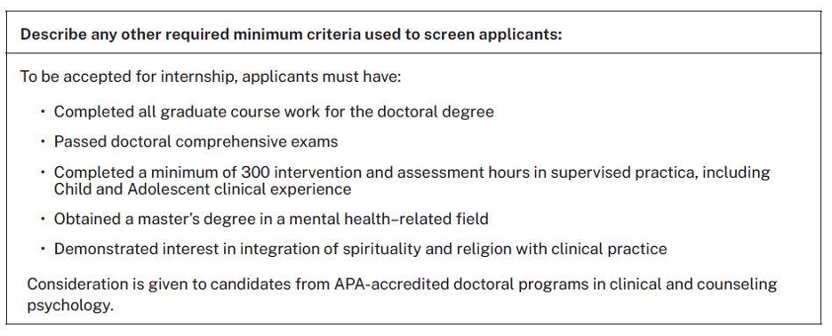 WellSpan Philhaven Hospital Psychology Internship Program - WellSpan Health
